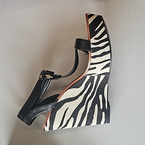 Ralph Lauren | Shoes | Womens Ralph Lauren Zebra Disha Platform Wedge ...